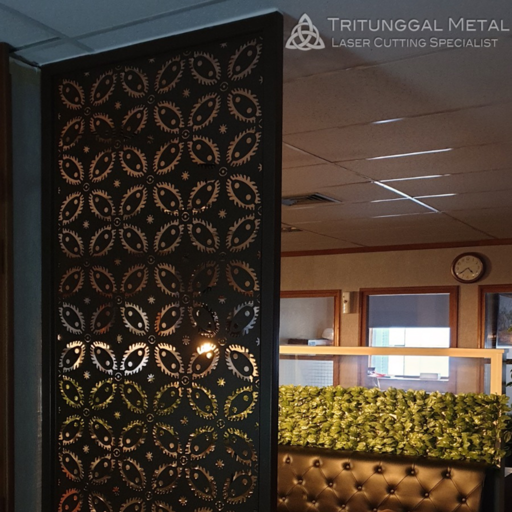 Partisi Laser Cutting – Tritunggal Metal