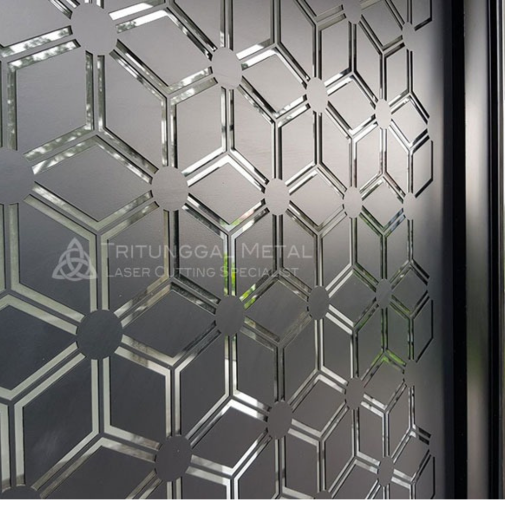 pintu laser cutting display – Tritunggal Metal